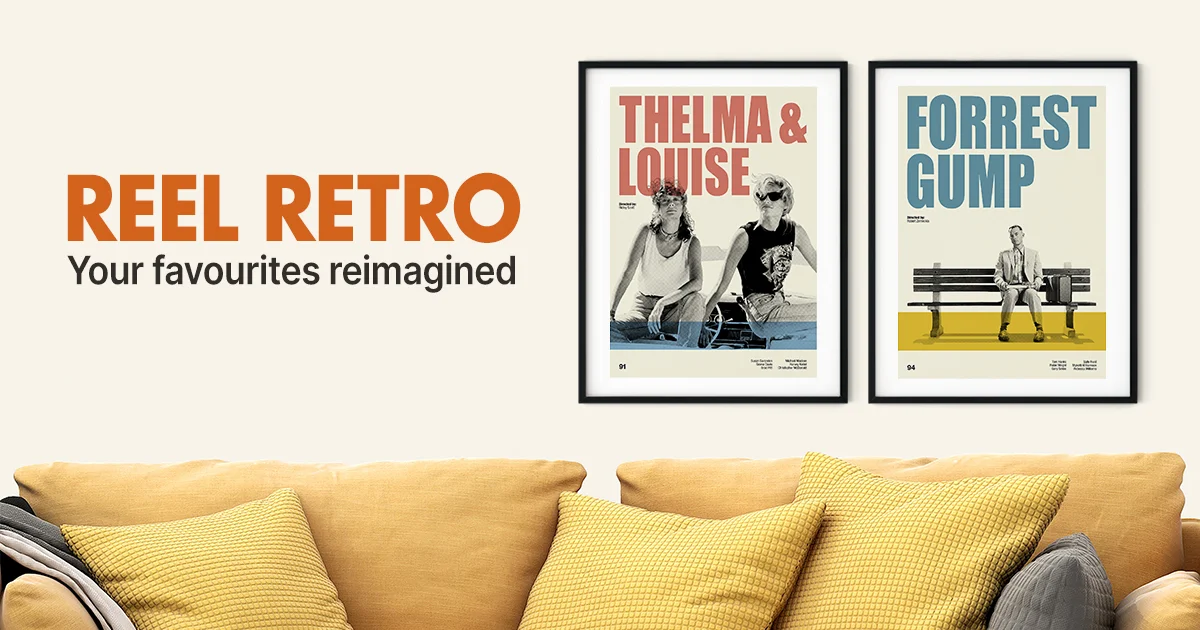 Reel Retro | Retro Movie, TV Show & Music Art Prints